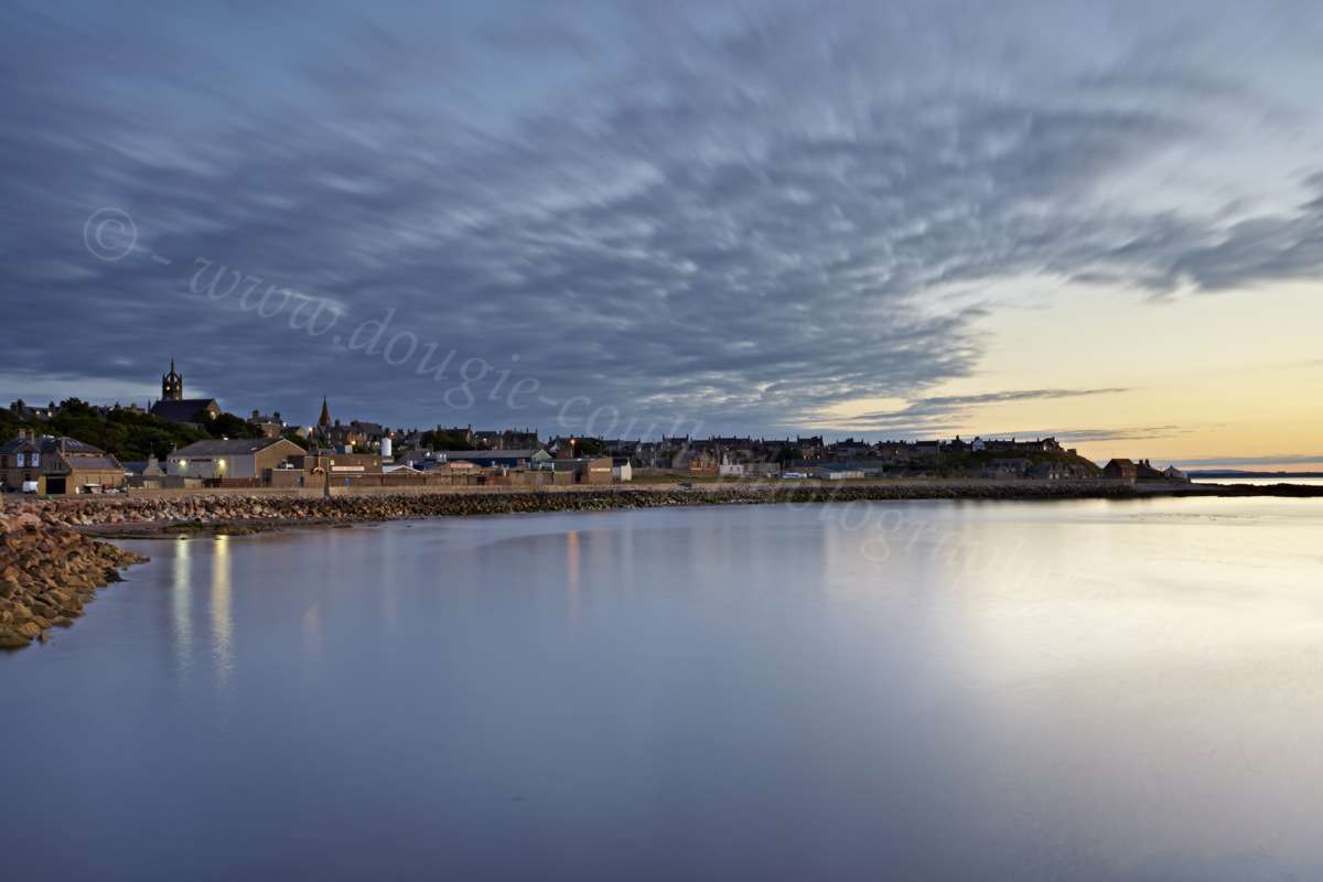Dougie Coull Photography: Dusk in Buckie