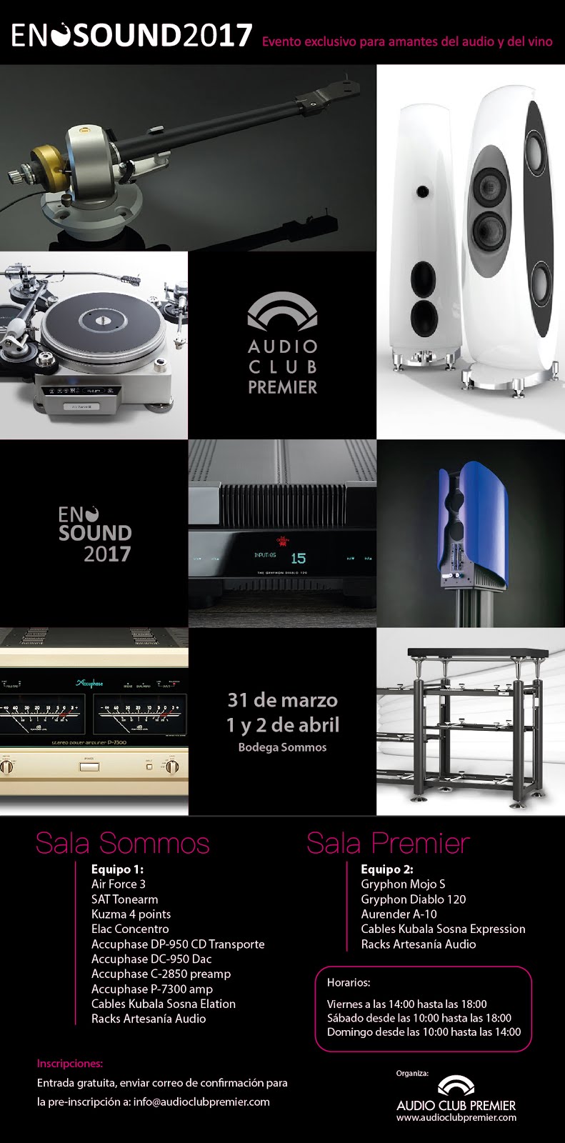 AUDIO CLUB PREMIERE AND ENOSOUND 2017 – Ultimate High-Fidelity