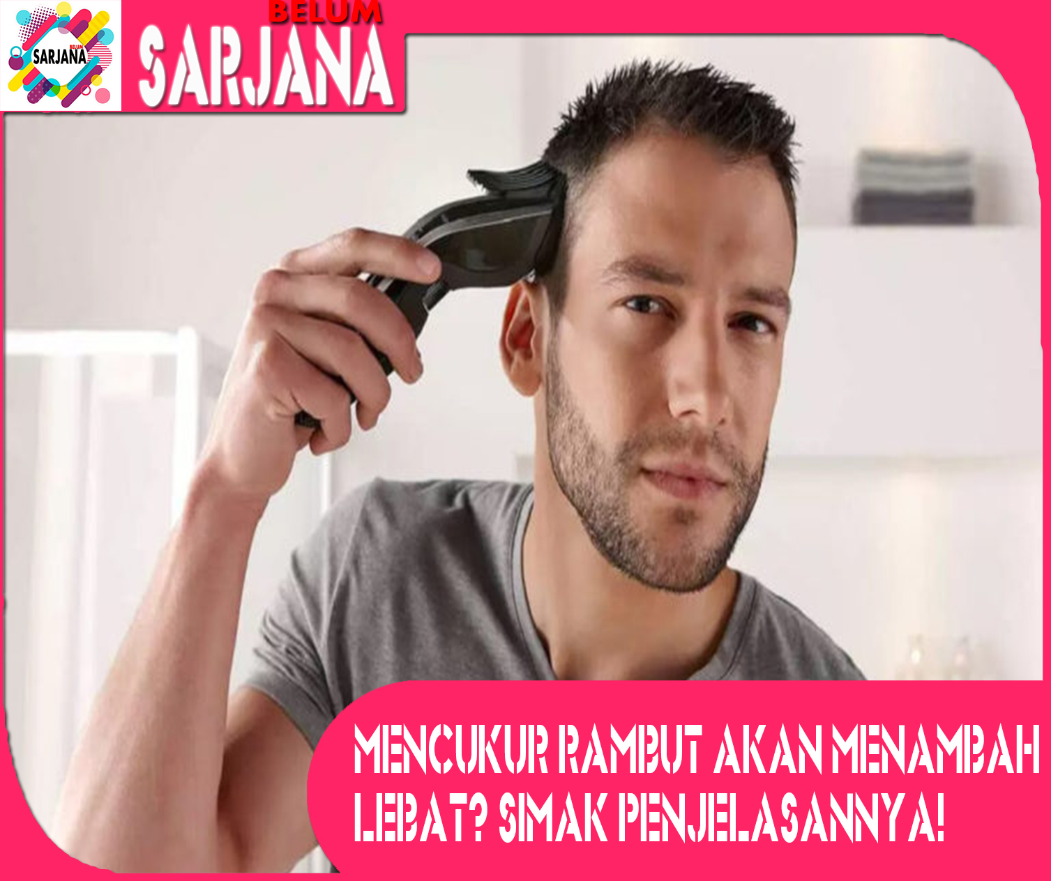 Mencukur rambut akan menambah lebat? Simak penjelasannya!