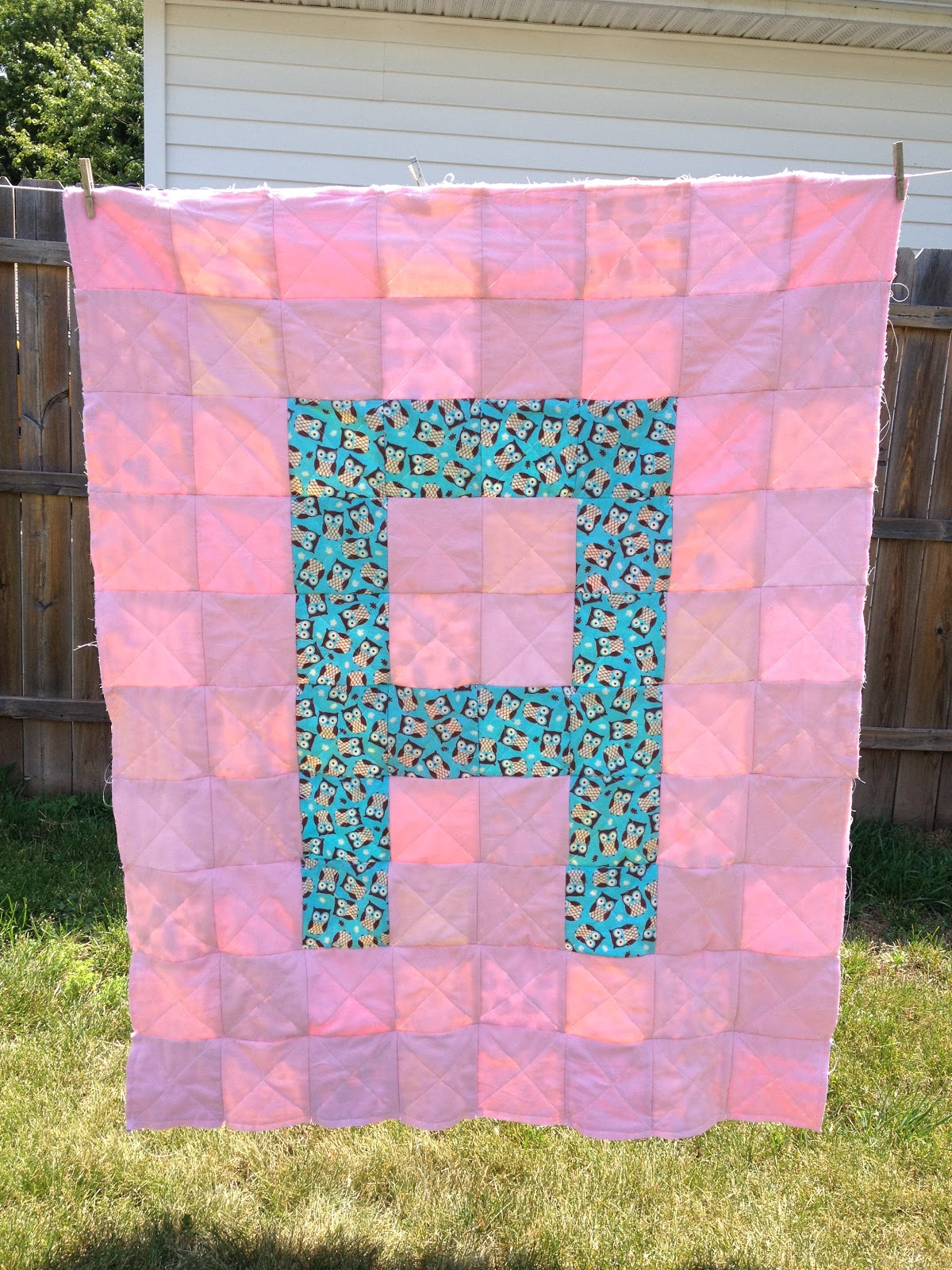 O Sew Many Rags: My Very First Rag Quilt