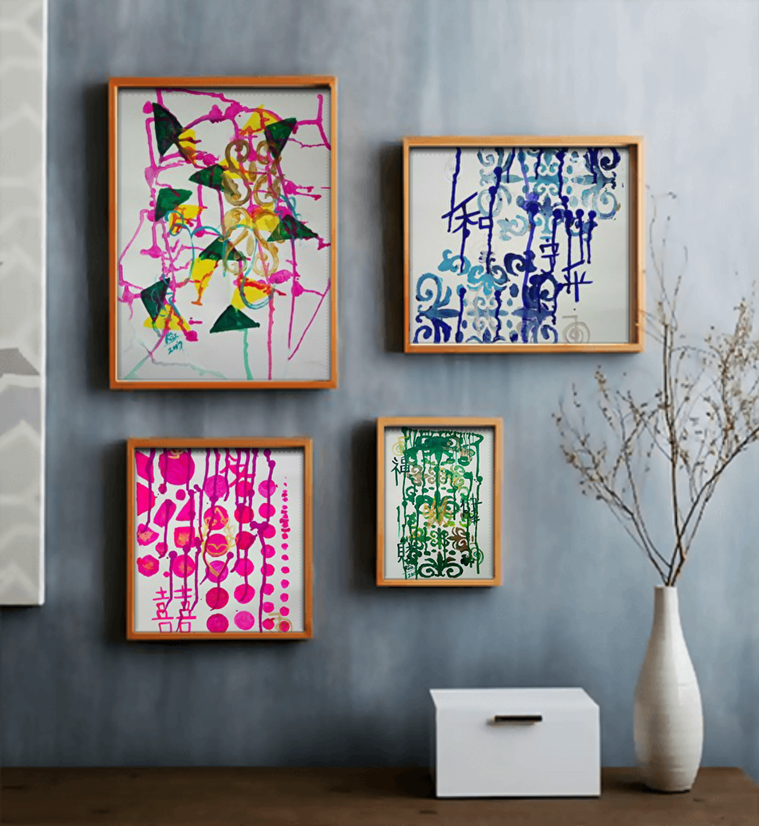 Razarts: Large Wall Small art Interesting Gallery wall Ideas with 23 ...