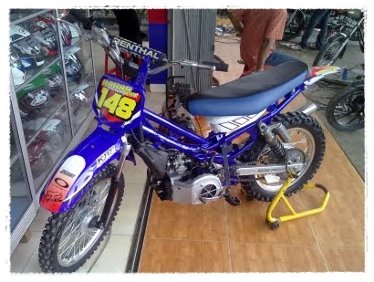 Gambar Motor Modifikasi: Gambar Motor Poswan Menjadi Trail