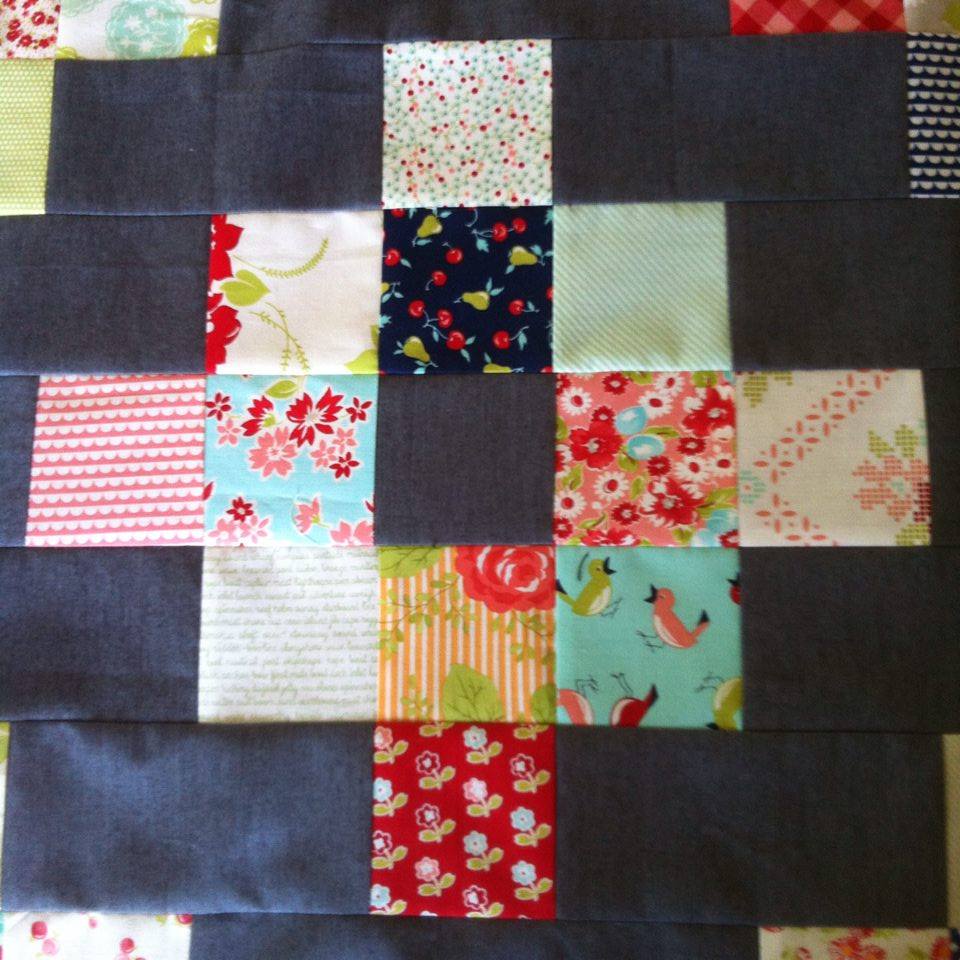 gemini stitches: "Butter Cake" Walk quilt