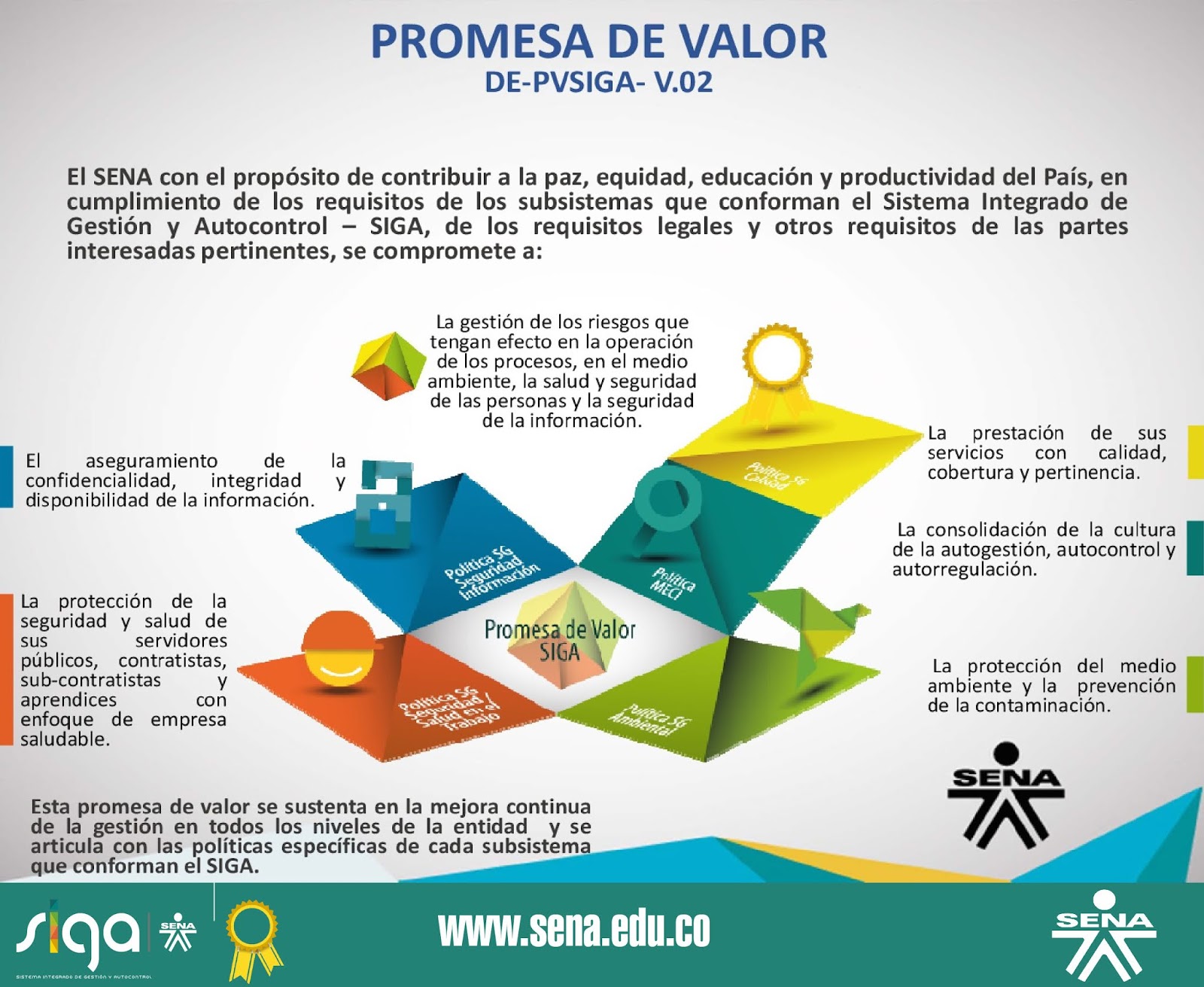 Blog Centro Agroecológico Y Empresarial Fusagasugá Mensaje De Siga ¿conoces Nuestra Promesa