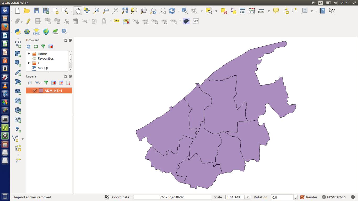GaptekGis: Cara menampilkan data dengan Fungsi Query di Qgis GaptekGis: Cara menampilkan data dengan Fungsi Query di Qgis