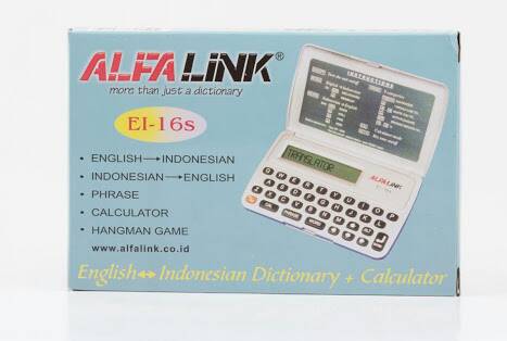 Tips praktis bagi anda: KAMUS DIGITAL ALFALINK EI-16S, Berguna bagi ...