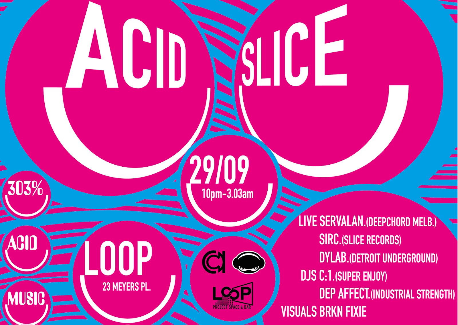 SLICE RECORDS: Sirc's new LP + Acid Slice 5