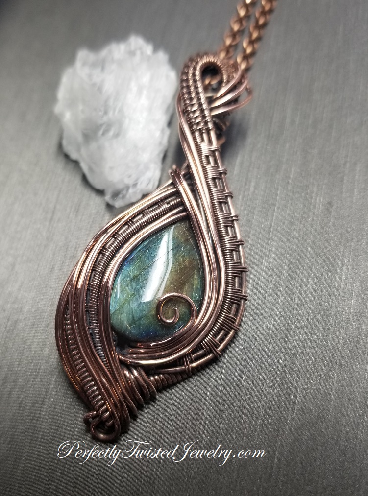 Perfectly Twisted Handmade Wire Wrapped Beaded and Gemstone Jewelry