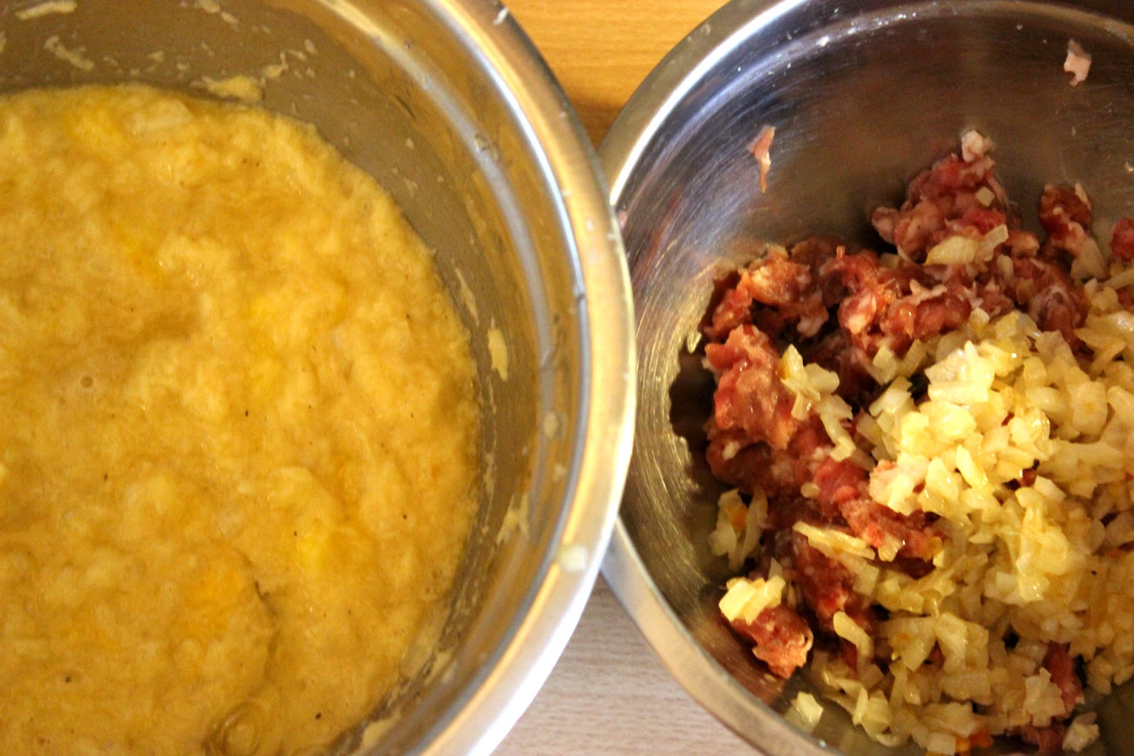 ..su Karamele..: Kėdainių blynai arba Bulviniai blynai su mėsa