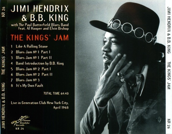 World Of BOOTLEGS: BOOTLEG : Jimi Hendrix & B.B. King - Generation Club ...