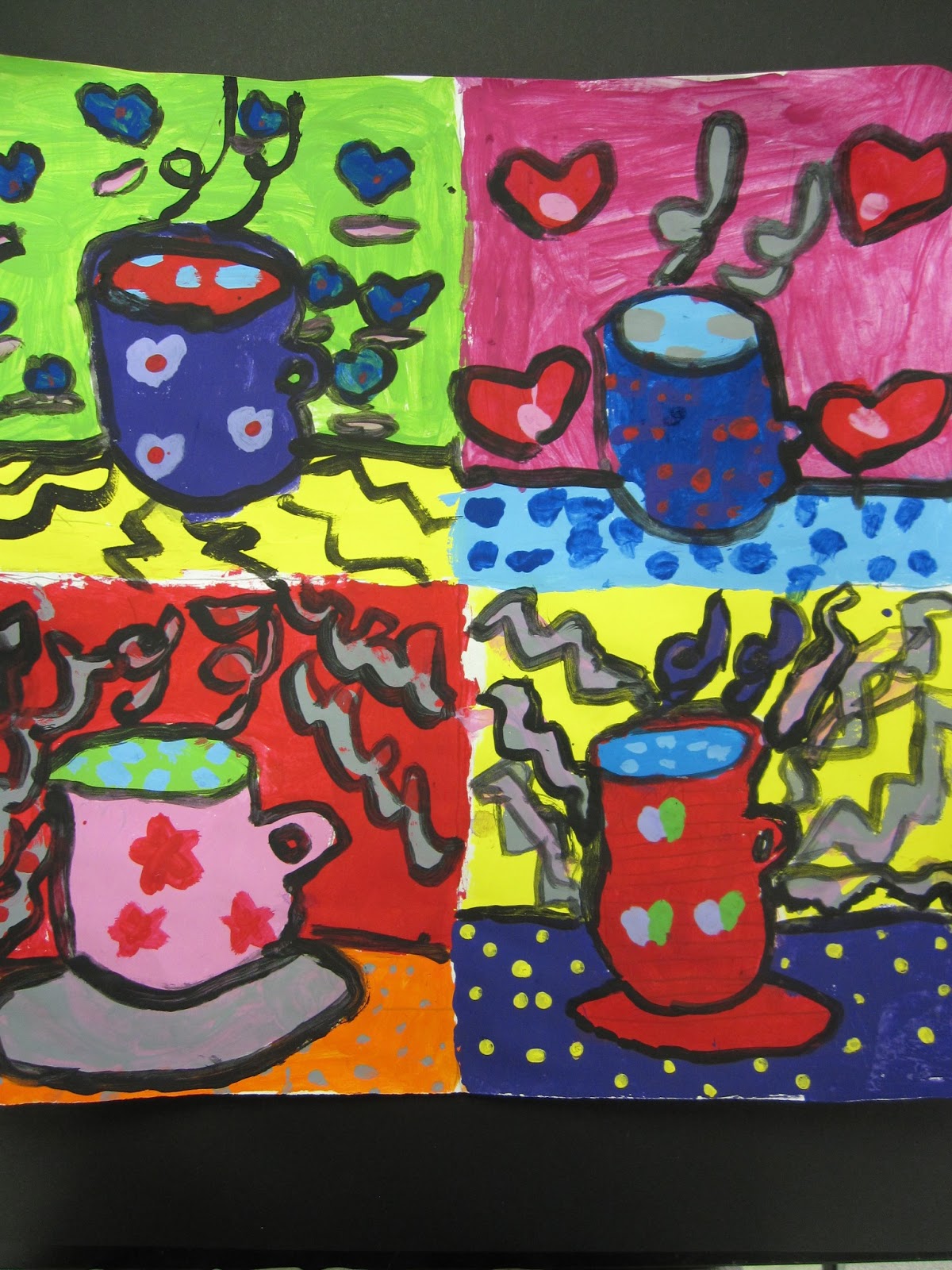 El Sol Art: Hot Cocoa Pop Art