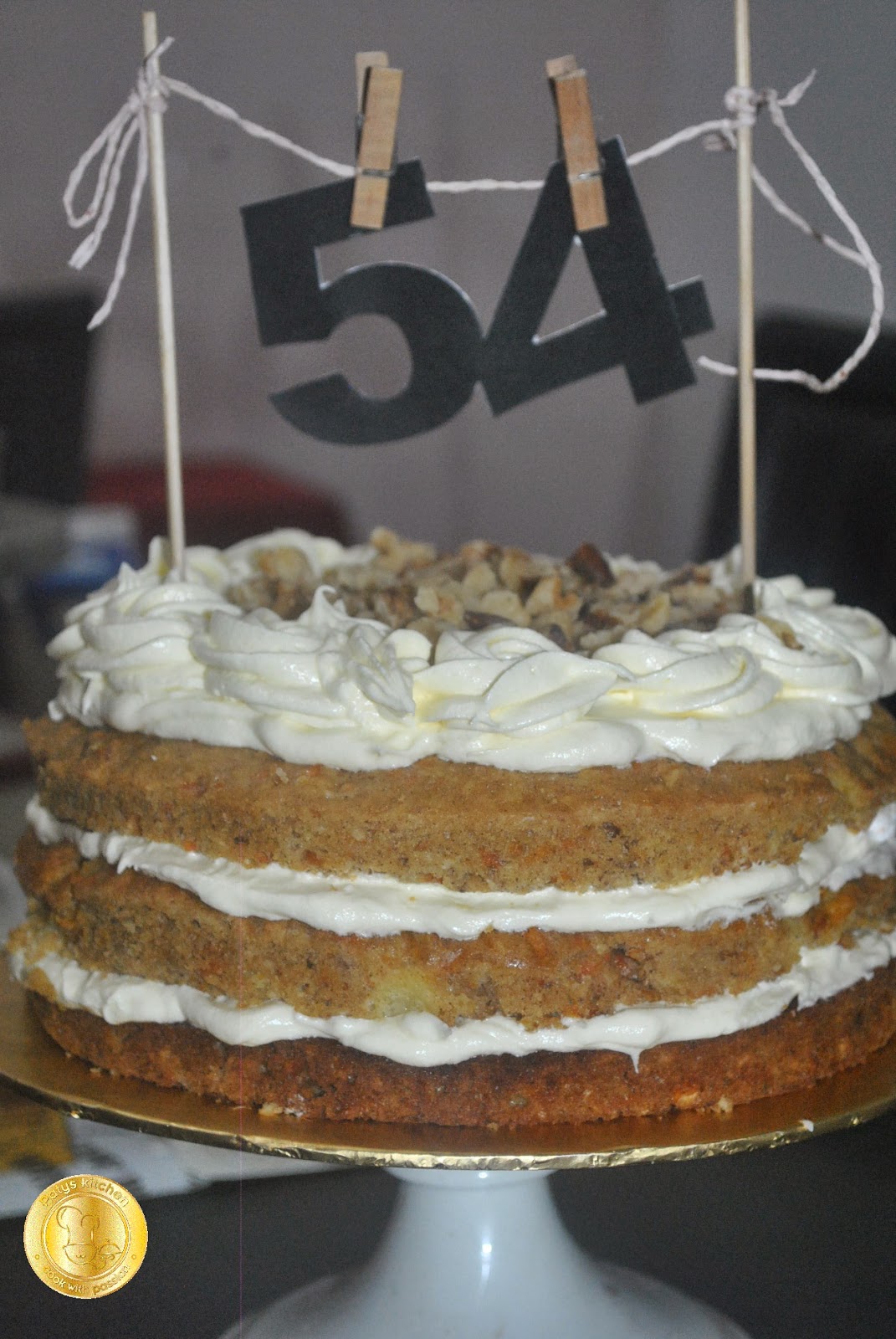 PATYSKITCHEN: BEST EVER 54 CARROT LAYERED CAKE