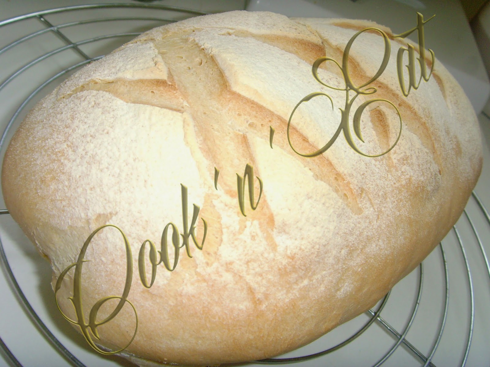 Pain blanc avec poolish