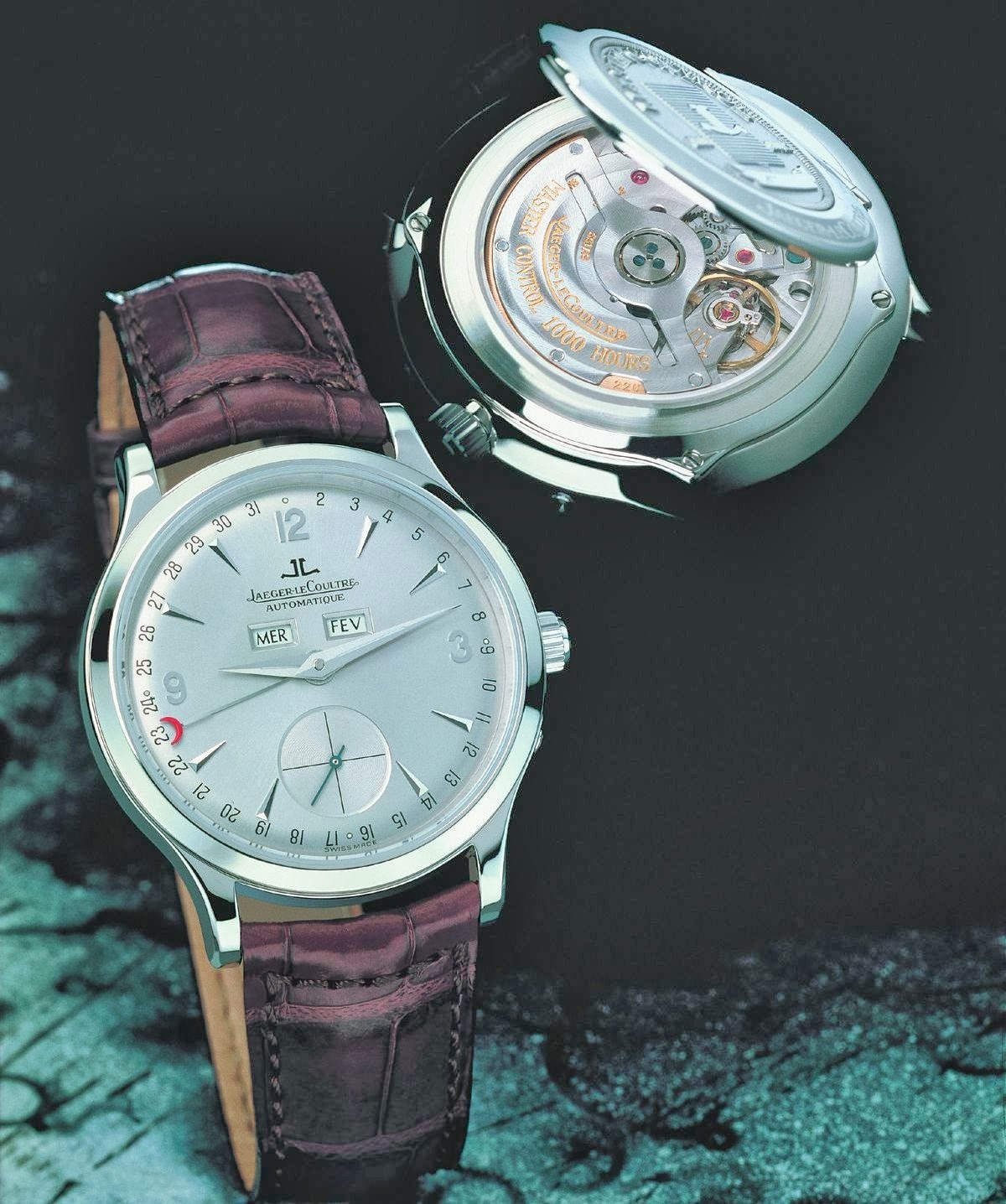 Vintage Rolex,Montblanc klockor: Jaeger-Lecoultre Master Datum oder Gris