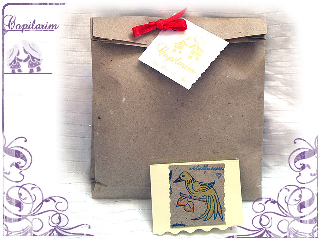 Copilarim: Multumesc - mini card