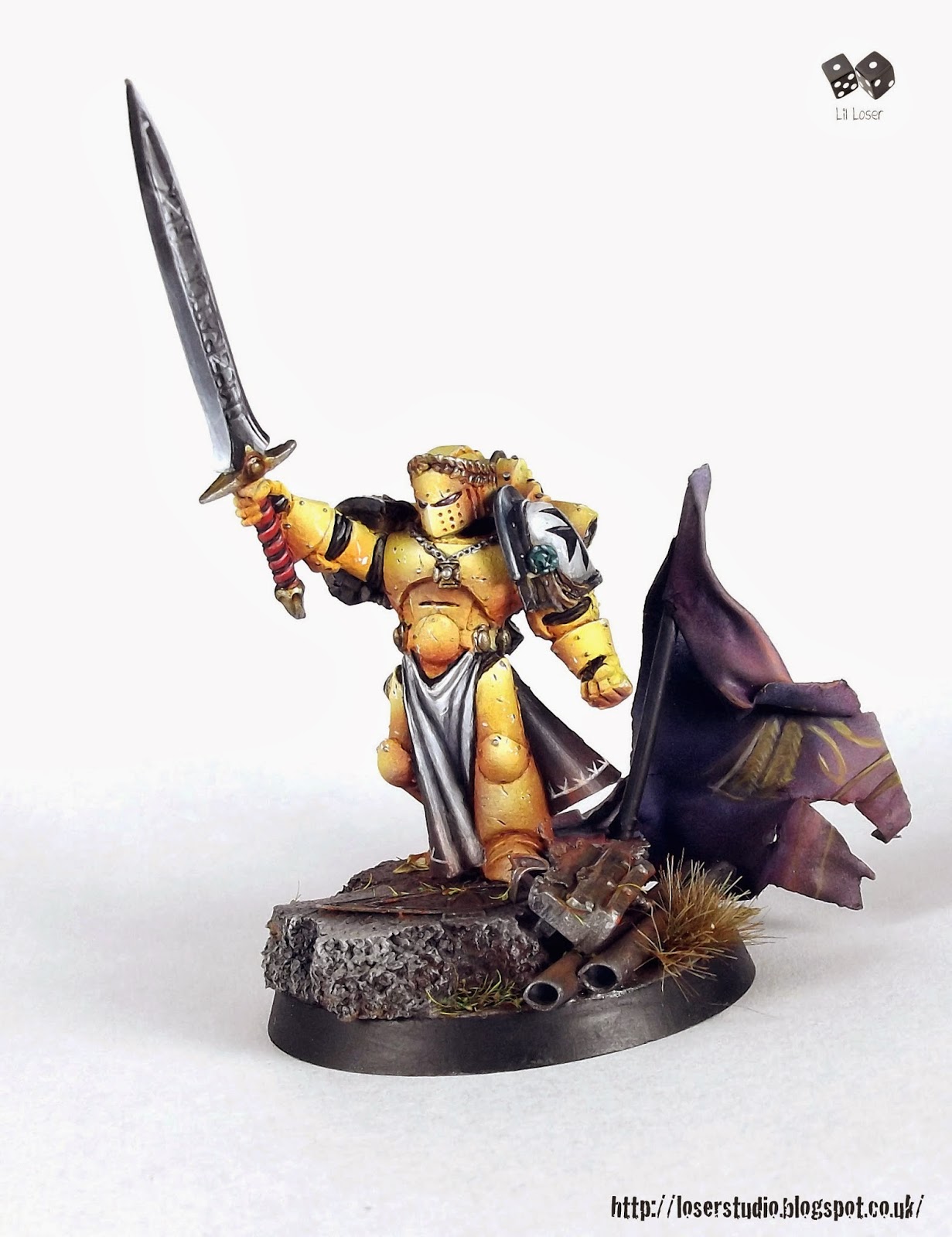 Sigismund, The Mailed Fist of Terra, Emperor's Champion, The Black ...