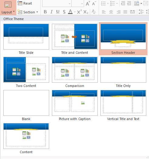 Blue PowerPoint Template | Simple and minimalist ppt free download