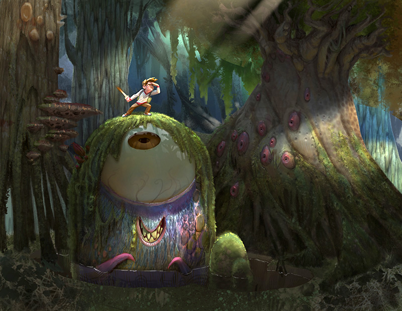 Sam's Tasty Art: Hide and Seek