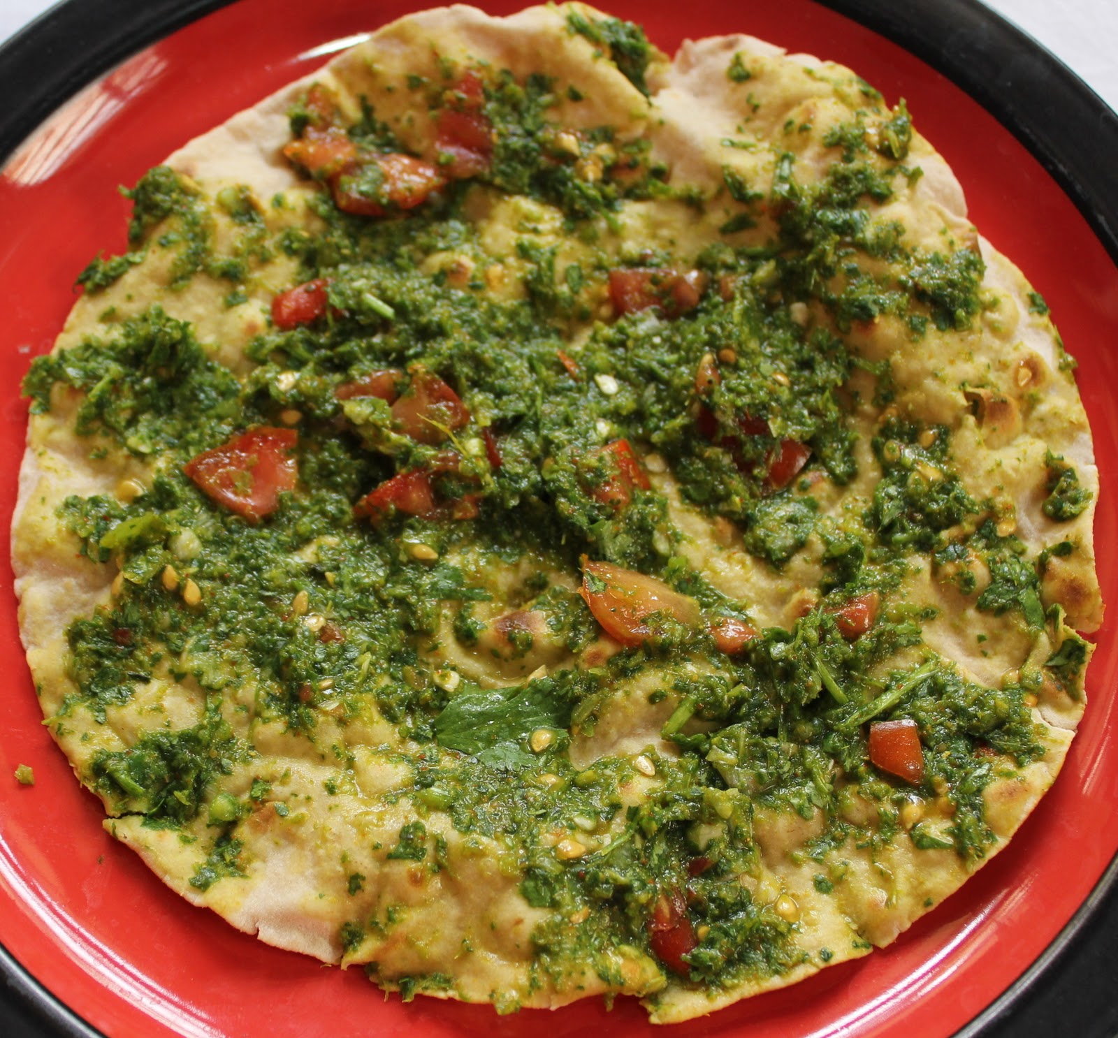 Hara Samosa Seyal Fulka - Ribbons to Pastas