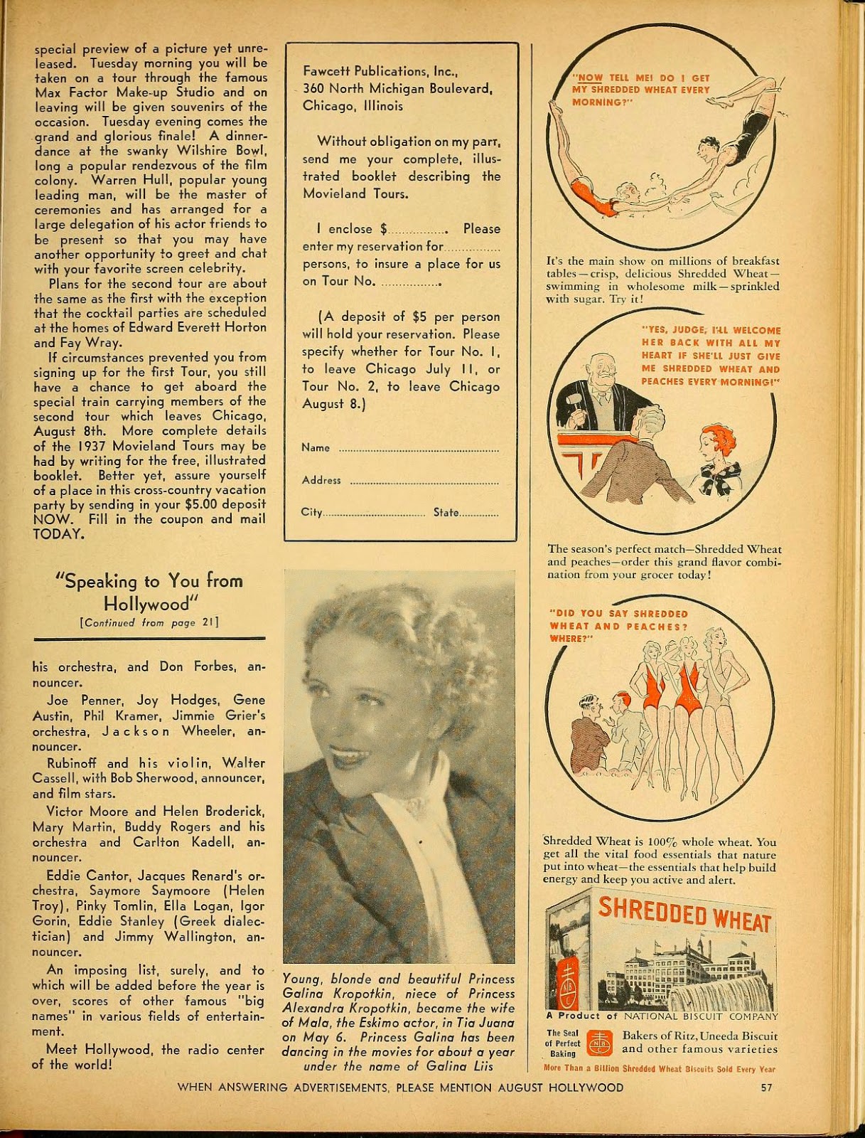 Thelma Todd: Carol Tevis In The Fan Magazines