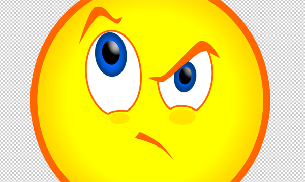 Clip art quizzical look