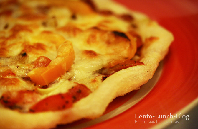 Bento Lunch Blog: Kiri Mochi-Pizza nach RunnyRunny