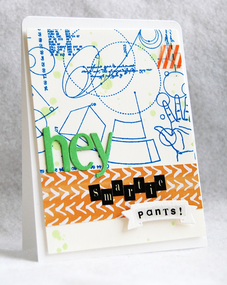 Jazzy Paper Designs: Hey Smartie Pants!