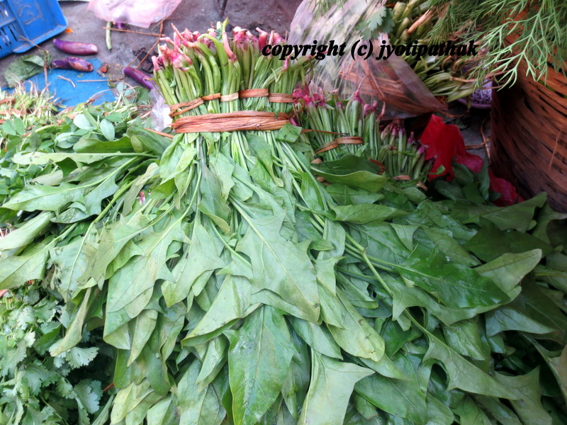 Taste of Nepal: Green Leafy Vegetables - साग-पात हरु - (Part 1)
