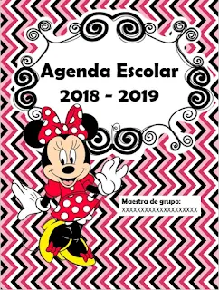 Agenda Escolar Colección Editables