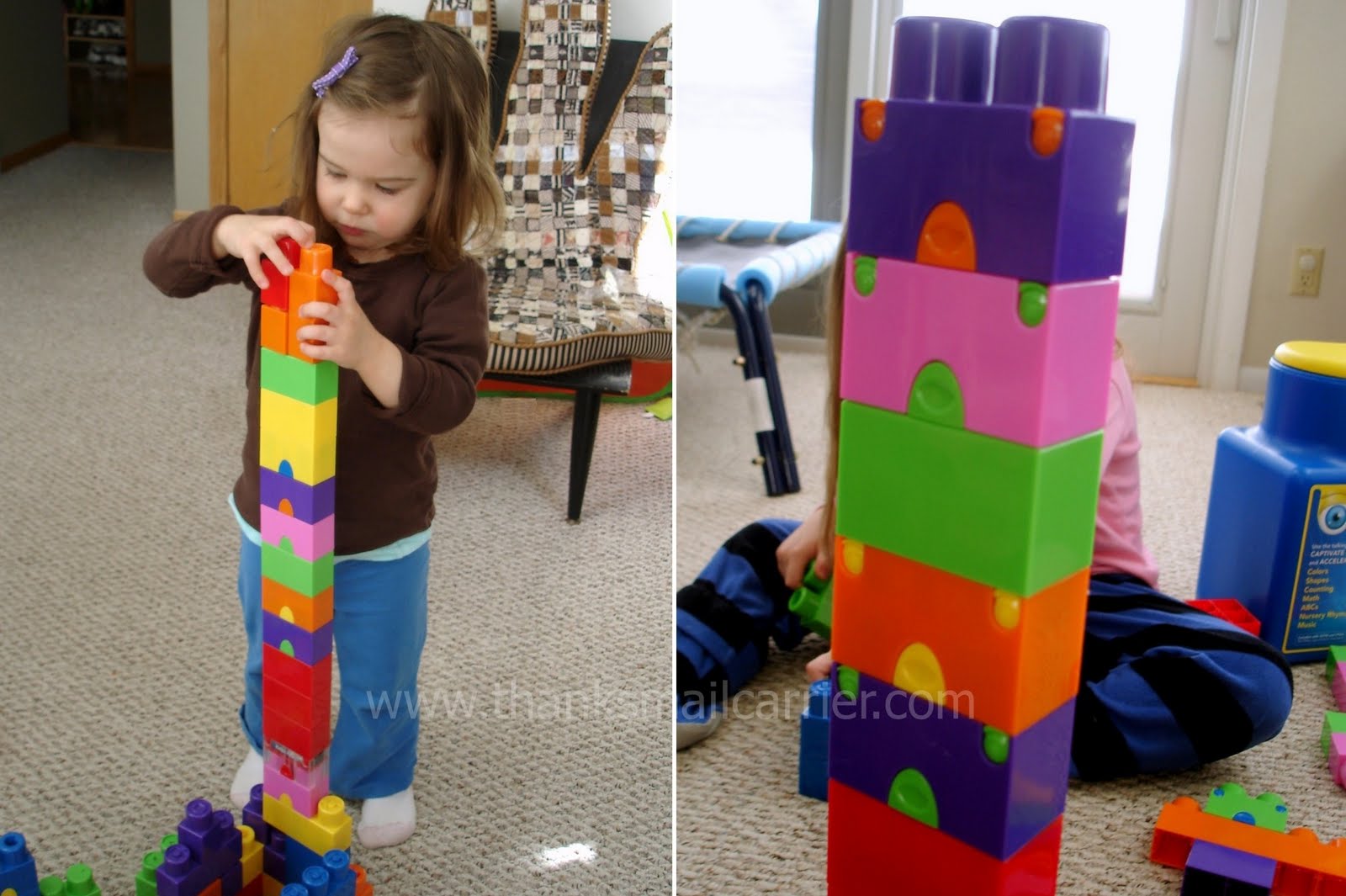 Thanks, Mail Carrier | Smarcks Talking Building Blocks {Review & Giveaway}