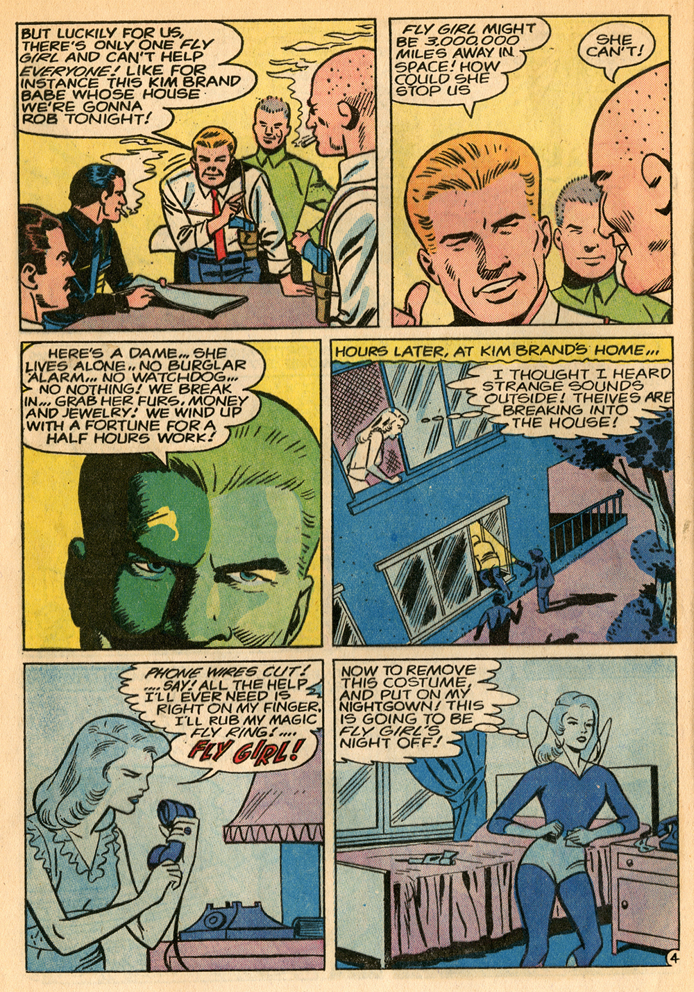 Four-Color Shadows: Fly Girl-John Giunta-1962