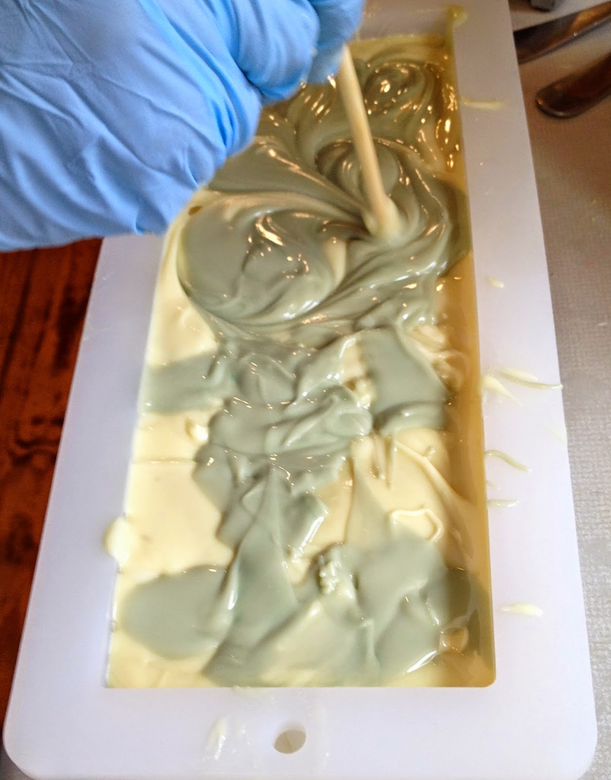 Soap Lily: Three soaps from one batter!