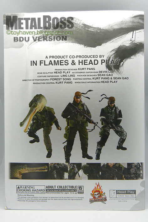 toyhaven: Review 1: InFlames / HeadPlay 1/6 scale Metal Boss 12-inch ...