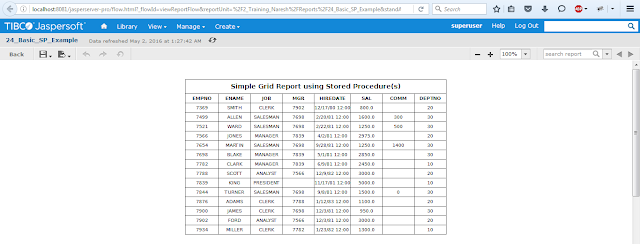 Pochampalli IT Labs: Simple Grid Report Example using Basic Oracle ...