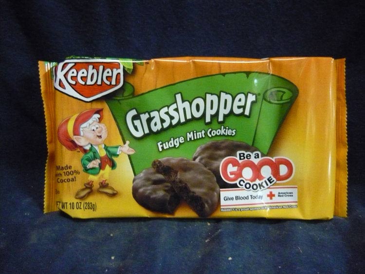 Hippie Dippie Goodie Grandma: Keebler Grasshopper Cookies....Minty Good