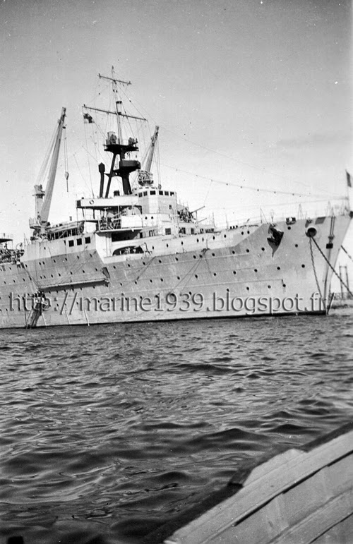 MARINE 1939: Le porte-hydravions Commandant Teste