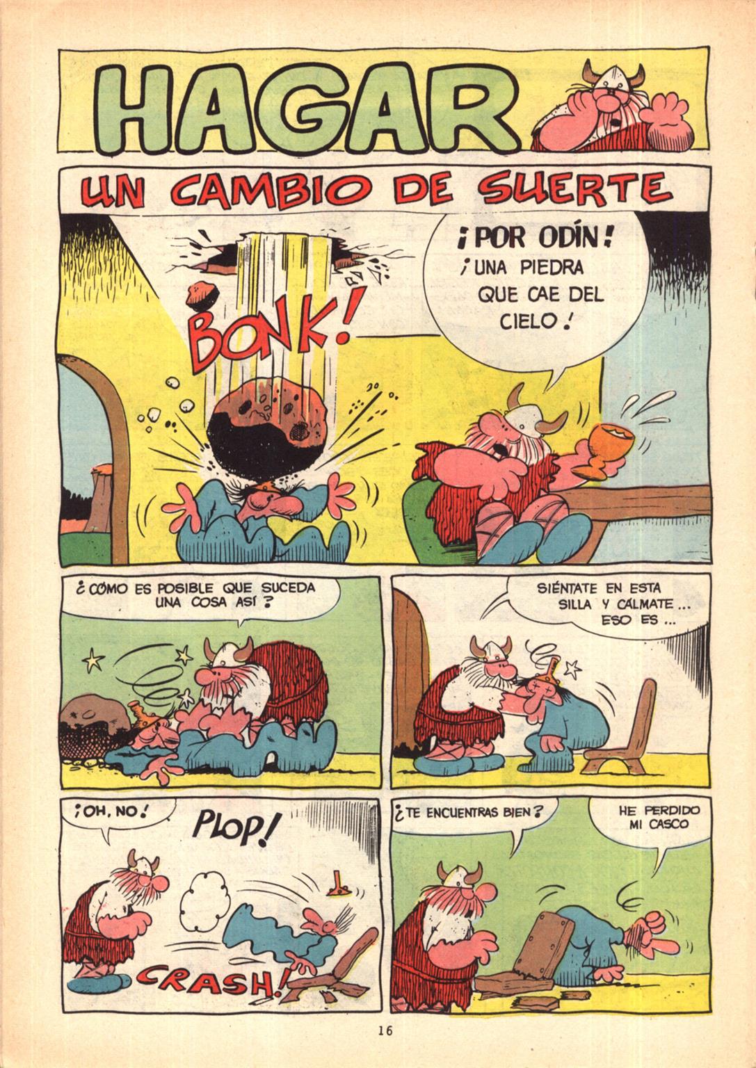 Aquellos inolvidables tebeos...: Olafo el Amargado en Jaimito - Dik ...