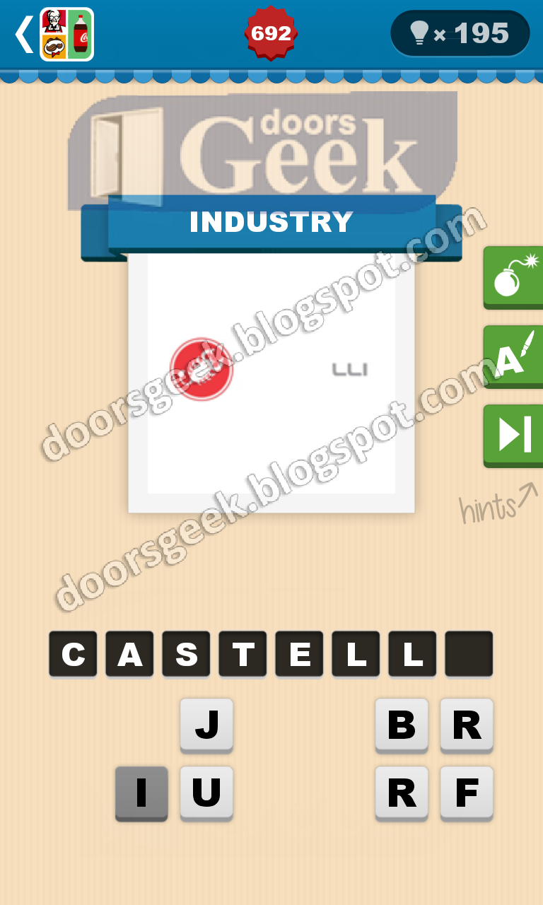 Guess The Brand Level 692 ~ Doors Geek