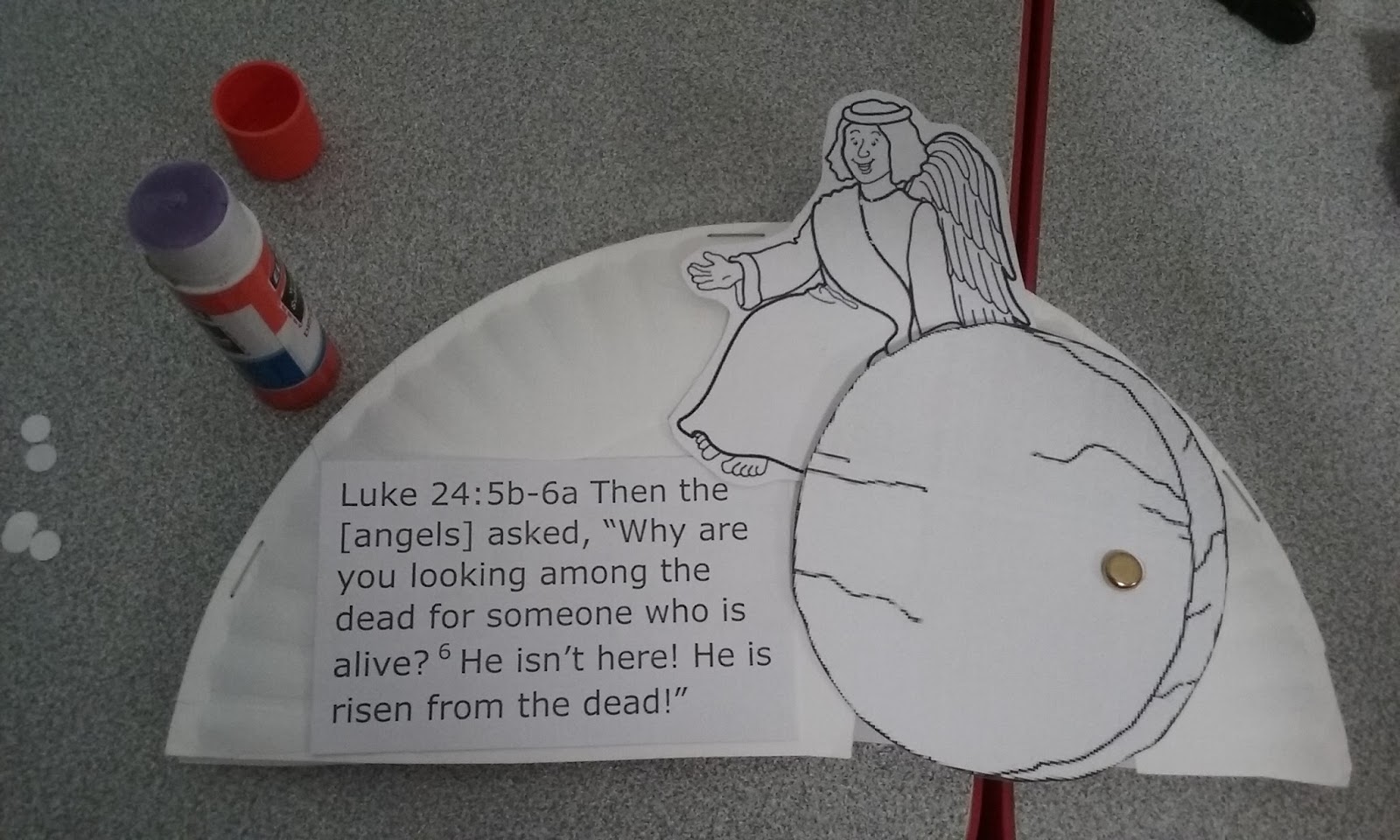 The Confident Journal: Sunday School Craft - Easter: Resurrection ...