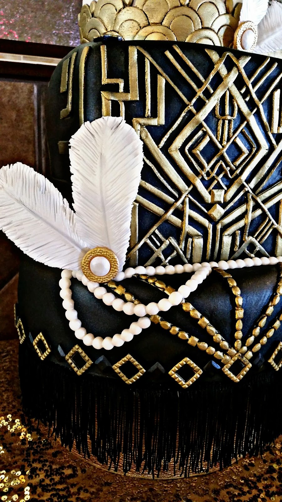 MyMoniCakes: Great Gatsby Roaring 20's cake
