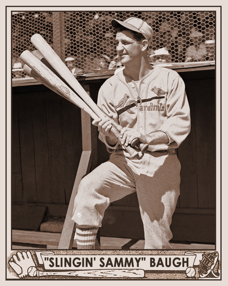 Bob Lemke's Blog: Custom baseball card of Sammy Baugh