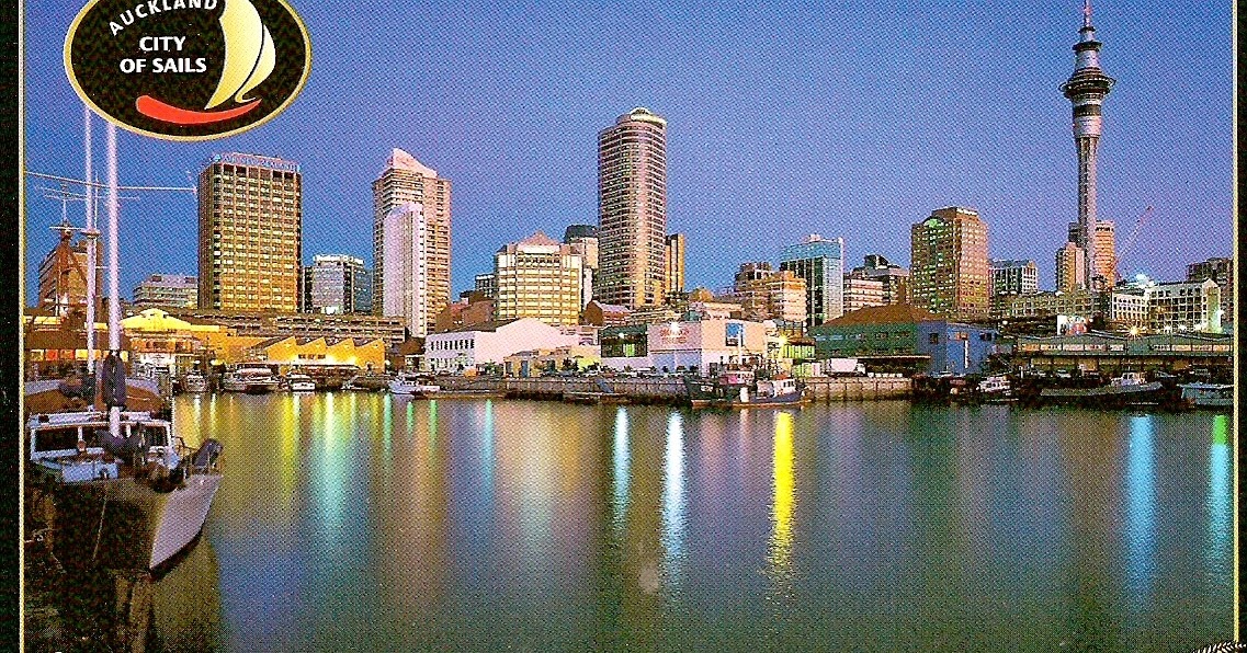 Travels with postcards around the world: AUCKLAND