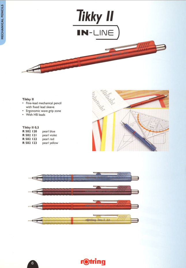 Paper and Digital: Rotring Tikky a short history