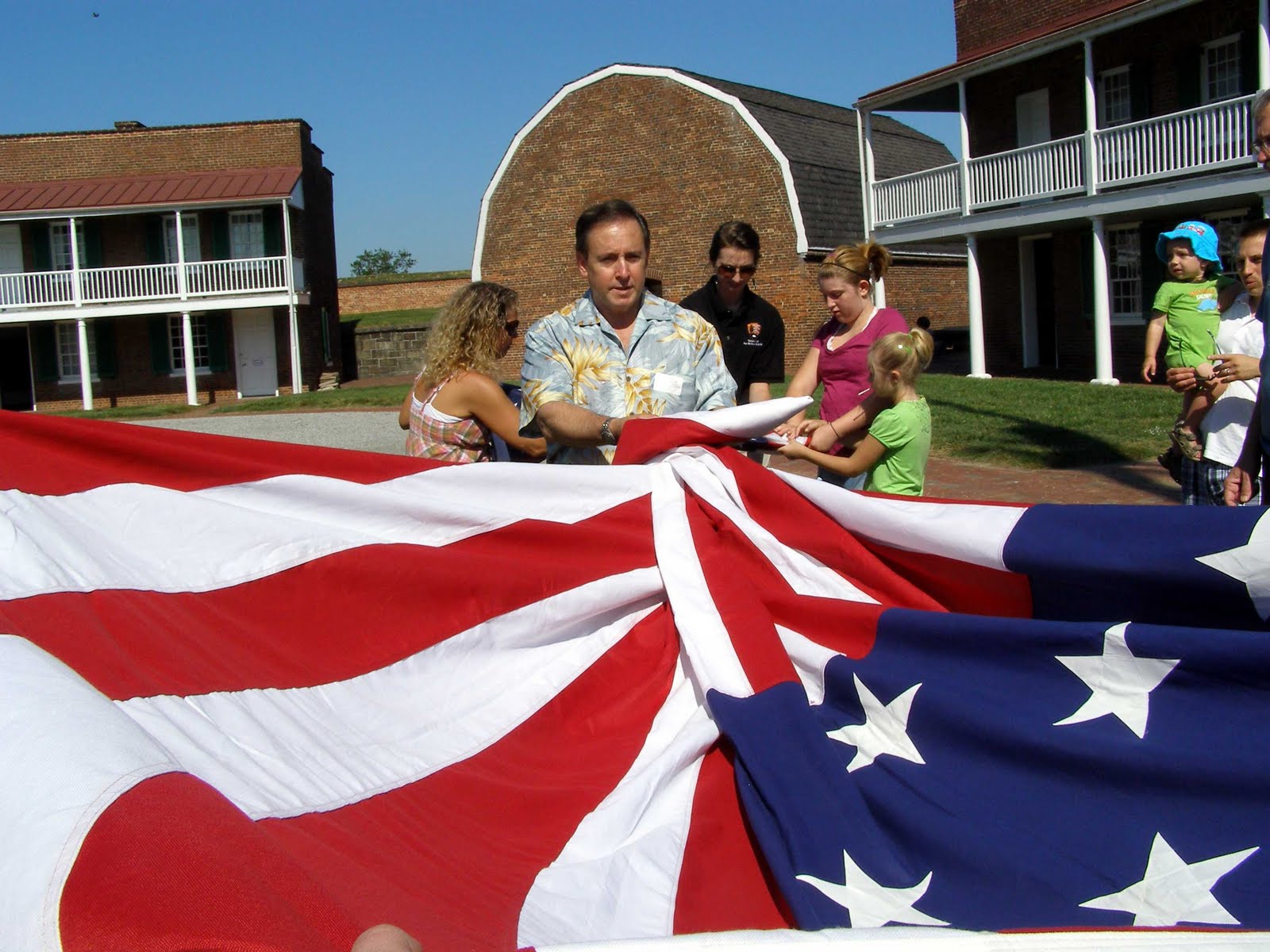 History Buff: Raising the 15-Star Flag at Fort McHenry