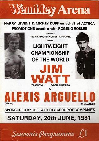 The Boxing Glove: Alexis Arguello: The Explosive Thin Man Remembered