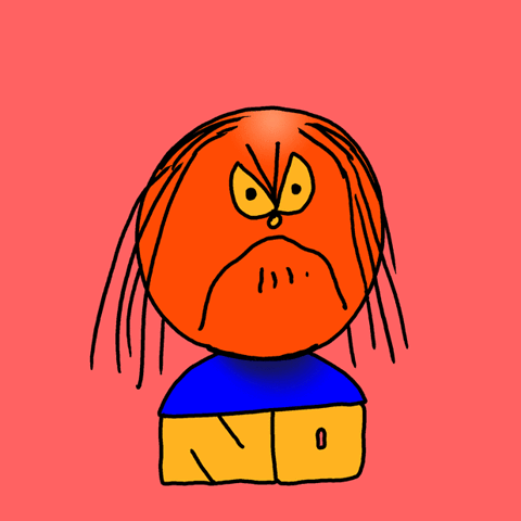 GIFsZap Gif Animado para whatsapp telegram : (15) GIFs NO, Não, Sinal ...