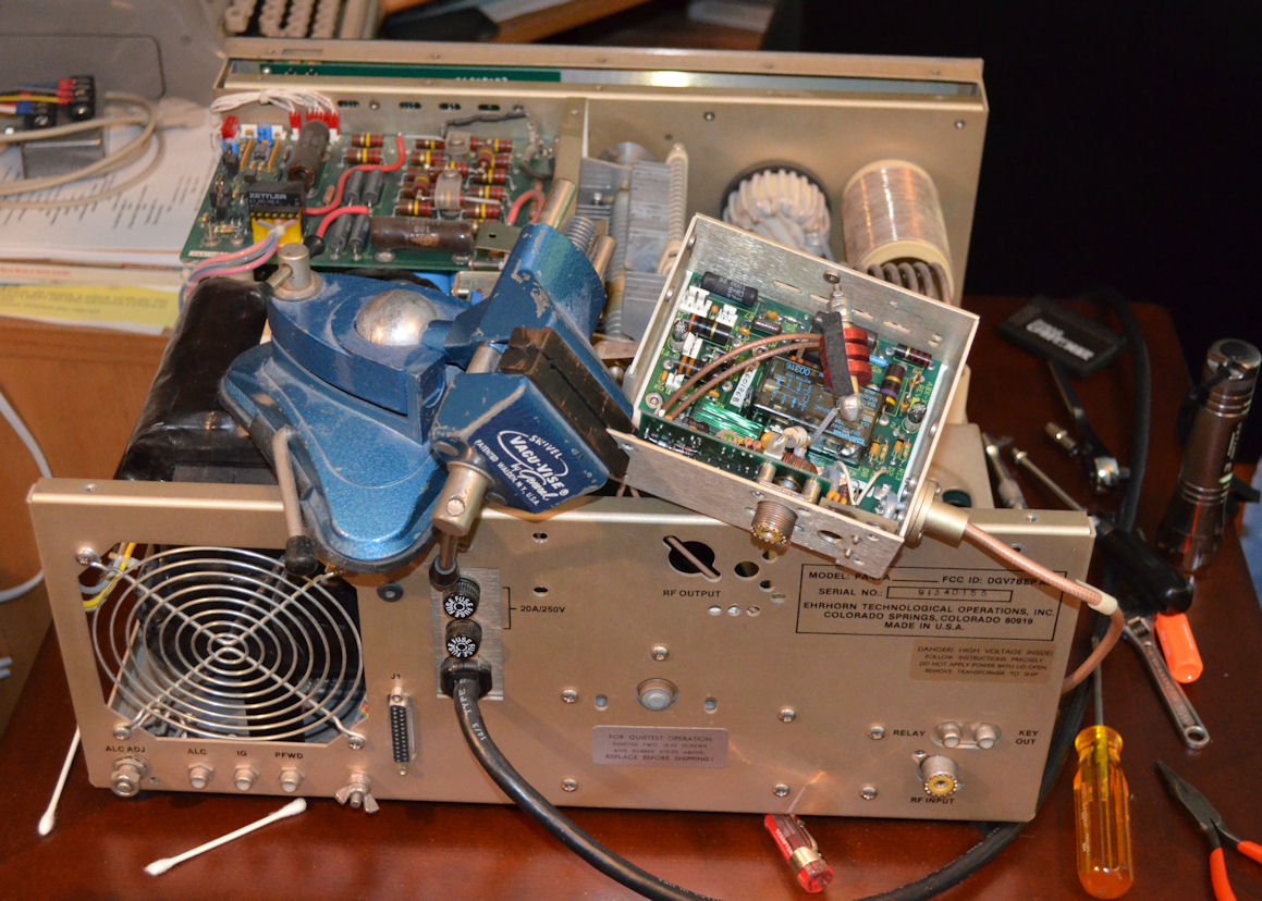 W8TN's Ramblings: Repairing the Alpha 87a Amplifier