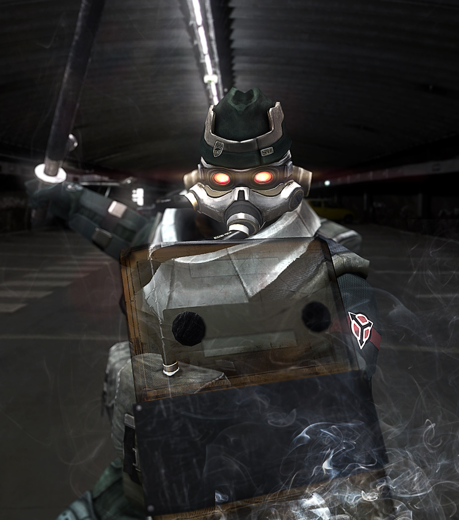 Fracture - Digital Art: Killzone guard trooper renders