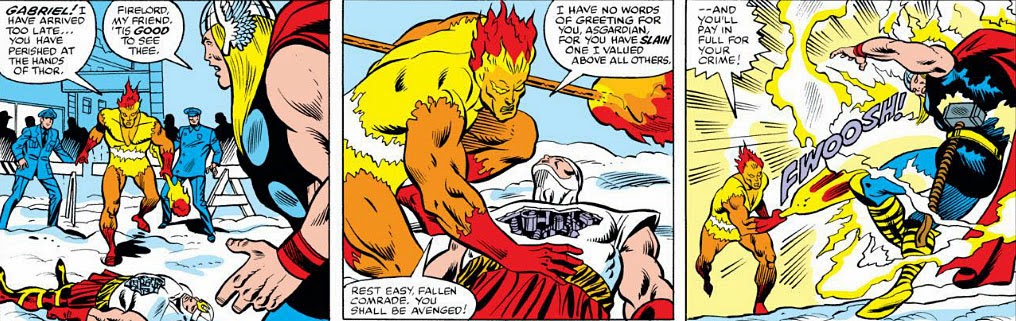 The Peerless Power of Comics!: The Fury of Firelord! The Yawn of Thor!
