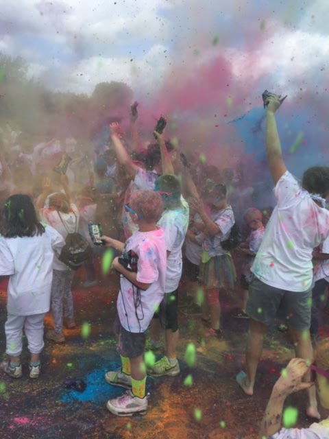 Talking Taylor Schools: KINYON ELEMENTARY SCHOOL Color Run a big ...